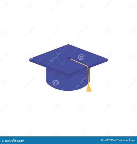 Graduation Hat School Education Stock Vector Illustration Of Training