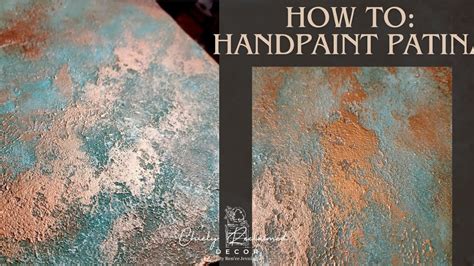 Copper Patina Finish Techniques First Go With Hobby Came And Copper