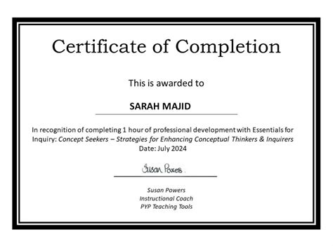 Professionaldevelopment Education Ibpyp Conceptualthinking