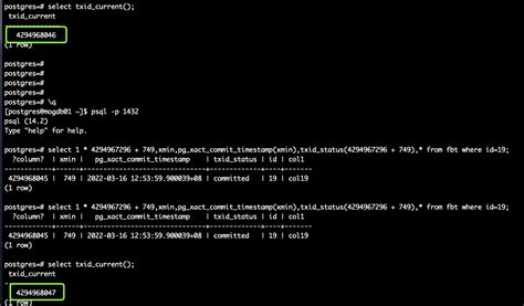 Postgresql 中 Xid 与 Txid 墨天轮 Postgresql 中 Xid 与 Txid 墨天轮