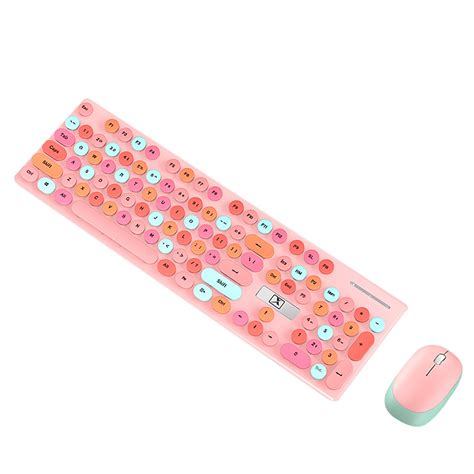 Wireless Keyboard And Mouse Set 2 4g Wireless Sile Grandado