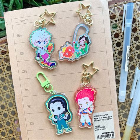 Cool Anime Key Chains Etsy