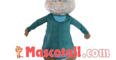 Energetic Little Chipmunk Mascot Costume