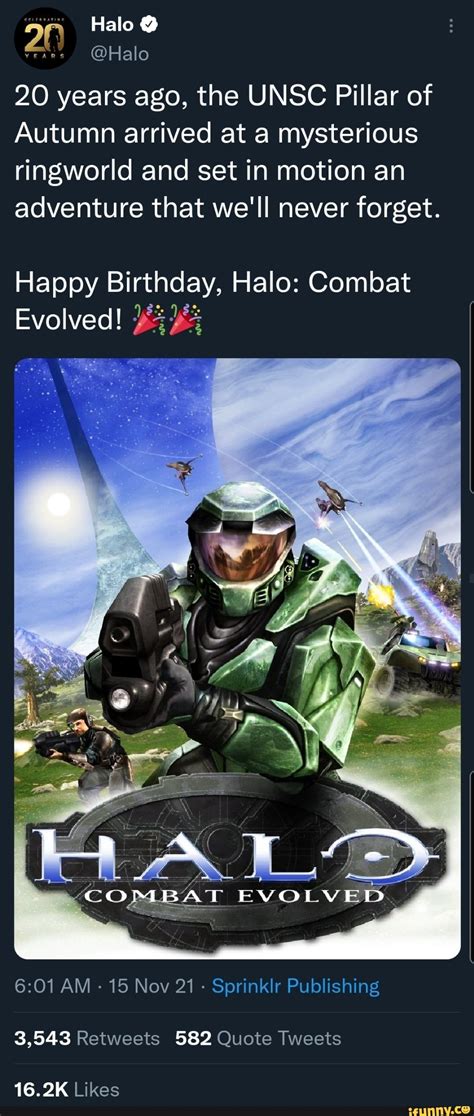 Halo Halo 20 Years Ago The Unsc Pillar Of Autumn Arrived At A