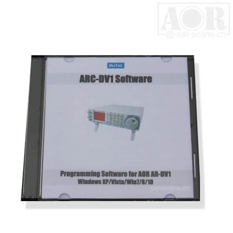 Aor Ar Dv1 Programmiersoftware Butel Satonline