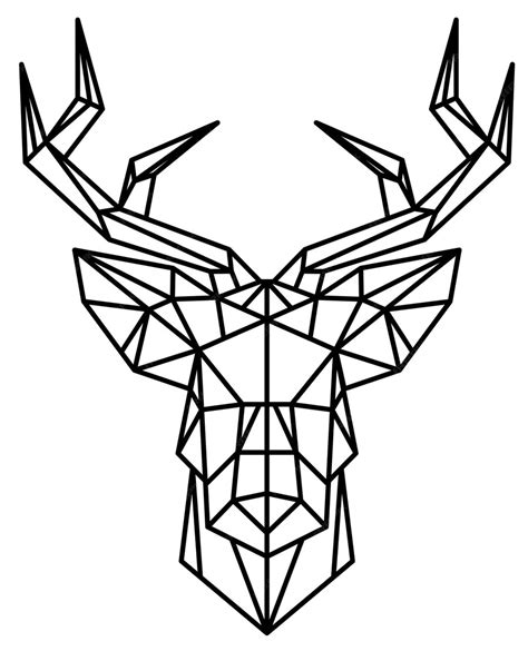 Premium Vector Geometric Wild Animals Vector Lines