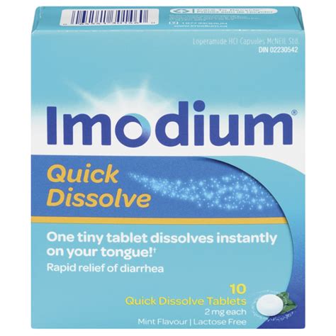 Imodium Quick Dissolve Canteen Canada