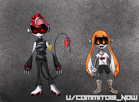 Murder Drones X Splatoon Rmurderdrones