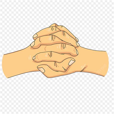 Hands Folded Clip Art