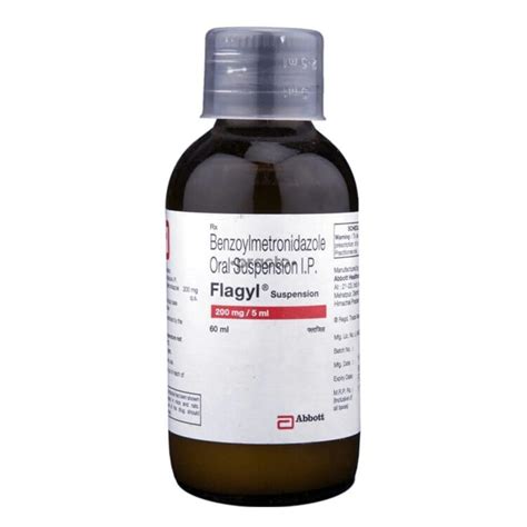 Flagyl 200 Mg Suspension Uses Dosage Side Effects Price