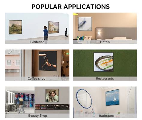 custom square lcd display advertising player custom lcd display