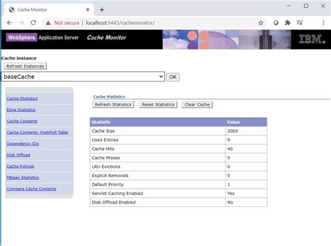 WebSphere Cache Monitor