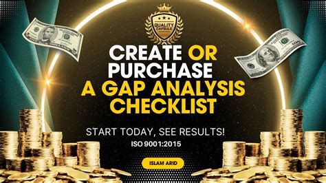 Conducting A Gap Analysis Step Three Create Or Purchase A Gap Analysis Checklist