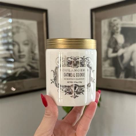 Anthropologie Boulangerie Oatmeal Cookie Jar Candle Depop