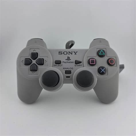 Sony Video Games And Consoles Sony Playstation Analog Controller Gray Wired Ps Ps2 Retro