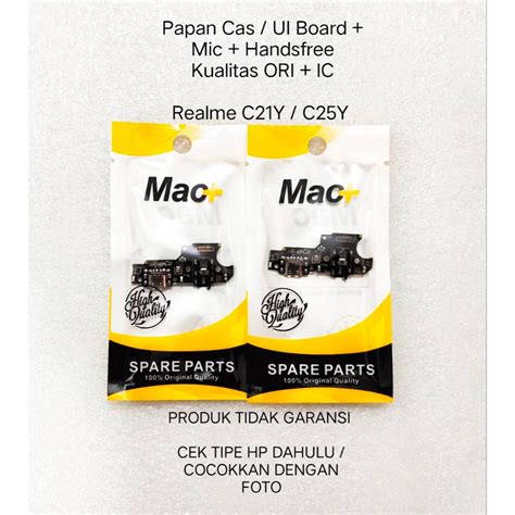 Jual Papan Cas PCB Cas UI Board Mic Handsfree Kualitas ORI IC Realme C Y C Y