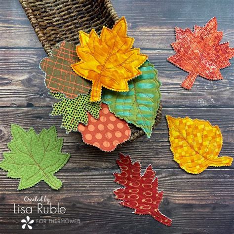 5 Step Fabric Fall Leaves With Heatnbond Fusible Fleece Artofit