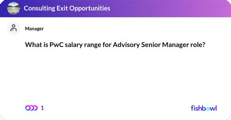 What Is PwC Salary Range For Advisory Senior Manag Fishbowl