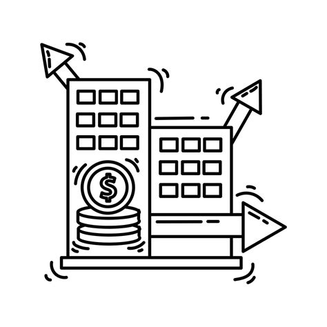 E Commerce Commercial Icon Hand Drawn Icon Set Outline Black Doodle