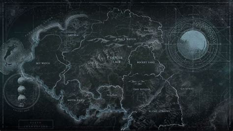 Destiny Game Earth Map Destiny Moon Map Destiny Mars Map Destiny 2