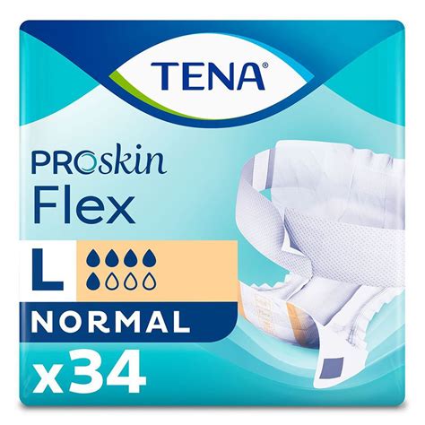 Tena Proskin Flex Normal Large 1300ml 34 Pack