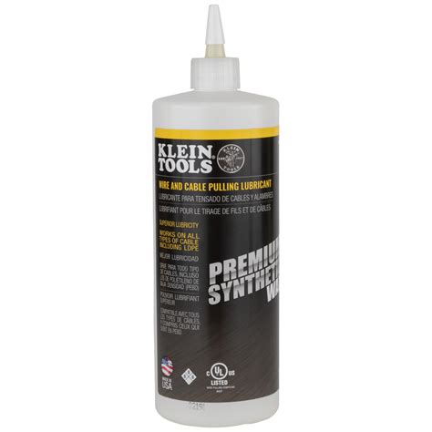 Premium Synthetic Wax Cable Pulling Lube 1 Quart 51010 Klein Tools