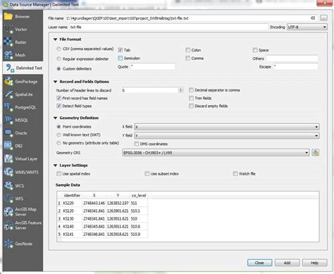 3 2 8 Importing Data QGEP 0 8 Documentation