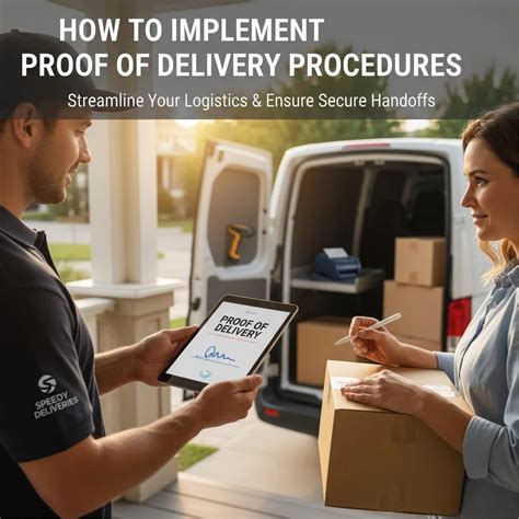 Proof Of Delivery Boost Customer Trust And Security
