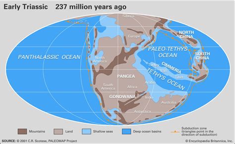 Triassic Period Climate Extinction Reptiles Britannica