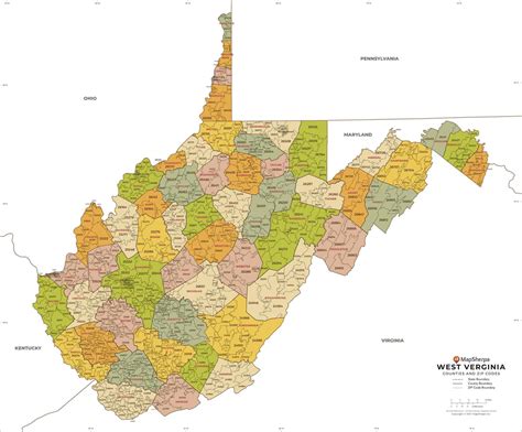 Wv Zip Codes Map At Antonio Fore Blog
