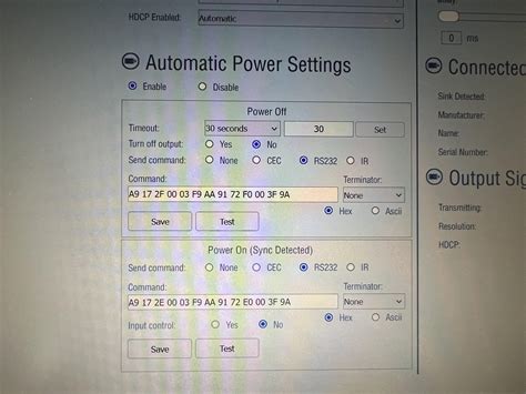 rs232 help with crestron and sony projector r commercialav