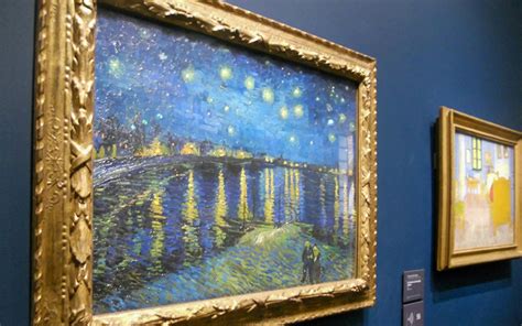 Starry Night Over The Rhône By Van Gogh A Musée Dorsay Must See