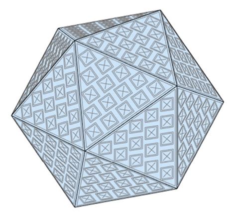 Polyhedron Type 3d Antenna Arrays A M 8 B M 20 C M 60