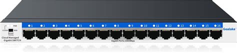 Goalake 16 Port Gigabit Easy Managed Switch For Small