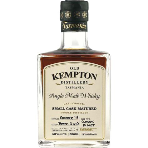 Old Kempton Ex Pinot Cask 46 500ml Cwc