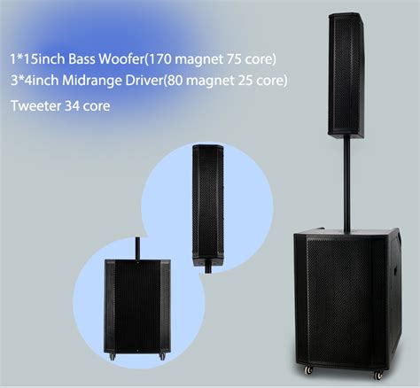 Wholesale Column Array Speakers With Full Range Sound Ausman As Vc16