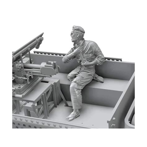 Model Kit Thunder Model 1 35 Lrdg F30 Gun Truck With Actio 1 35