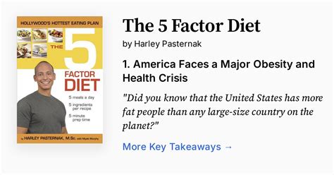 The 5 Factor Diet Summary Quotes Audio