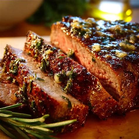 Fall Off The Bone Tender Garlic Herb Roast Beef