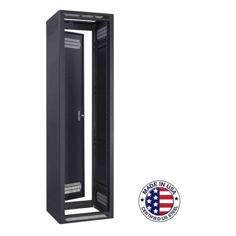 Lowell Ler 4432 44ru Enclosed Rack W Rear Door 32 Inch Deep