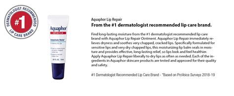 Aquaphor Moisturizing Lip Balm Review Moisture 15 Off