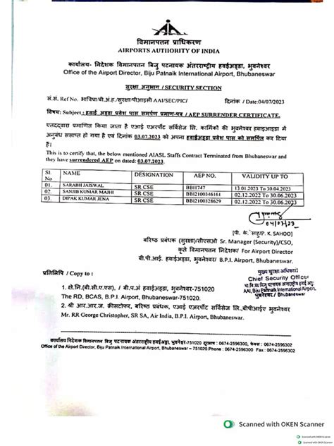 Previous Companys Aep Submission Certificate Pdf