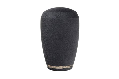 Grimmspeed Slender Stainless Steel Shift Knob Black —