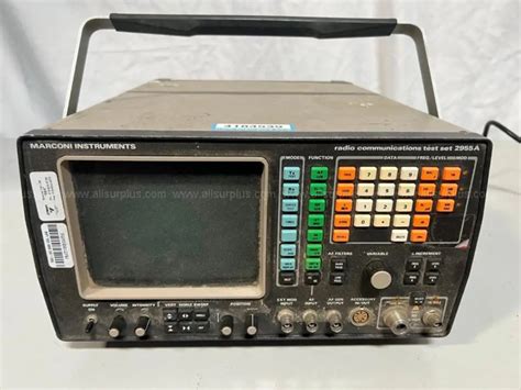 Marconi 2955a Radio Communications Test Set Allsurplus