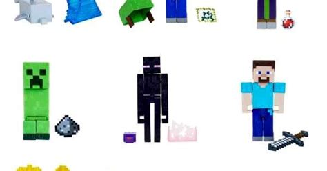 Minecraft Craft A Block Figure Assortment