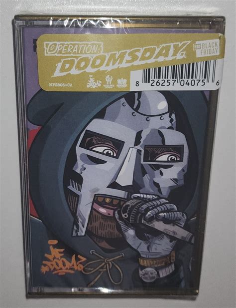 Mf Doom Operation Doomsday 2024 Bf Rsd Limited Edition Gold Cass