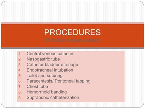 Bedside Procedure Pptx