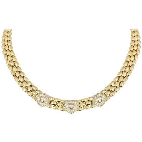 Chopard Happy Diamonds White Gold Cross Necklace At 1stdibs Chopard Cross Necklace Chopard