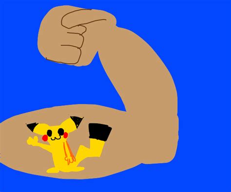 Pikachu Erected Out Your Butt Drawception