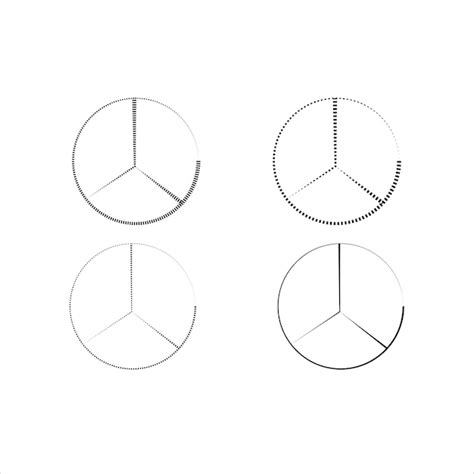 Premium Vector Peace Symbol Lines